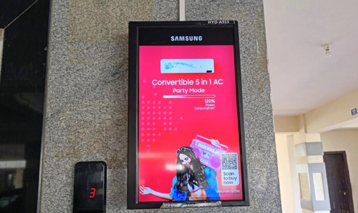 Digital Screens Advertising In Aditya Empress Heights | Dooh Media In ...