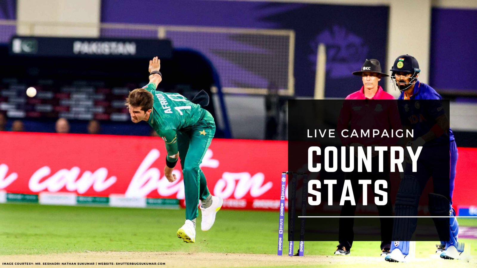 ICC Men's Cricket World Cup Outdoor Advertising Campaign